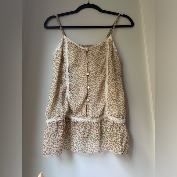 Tops | Vintage Y2k Cottagecore Tank Top | Poshmark